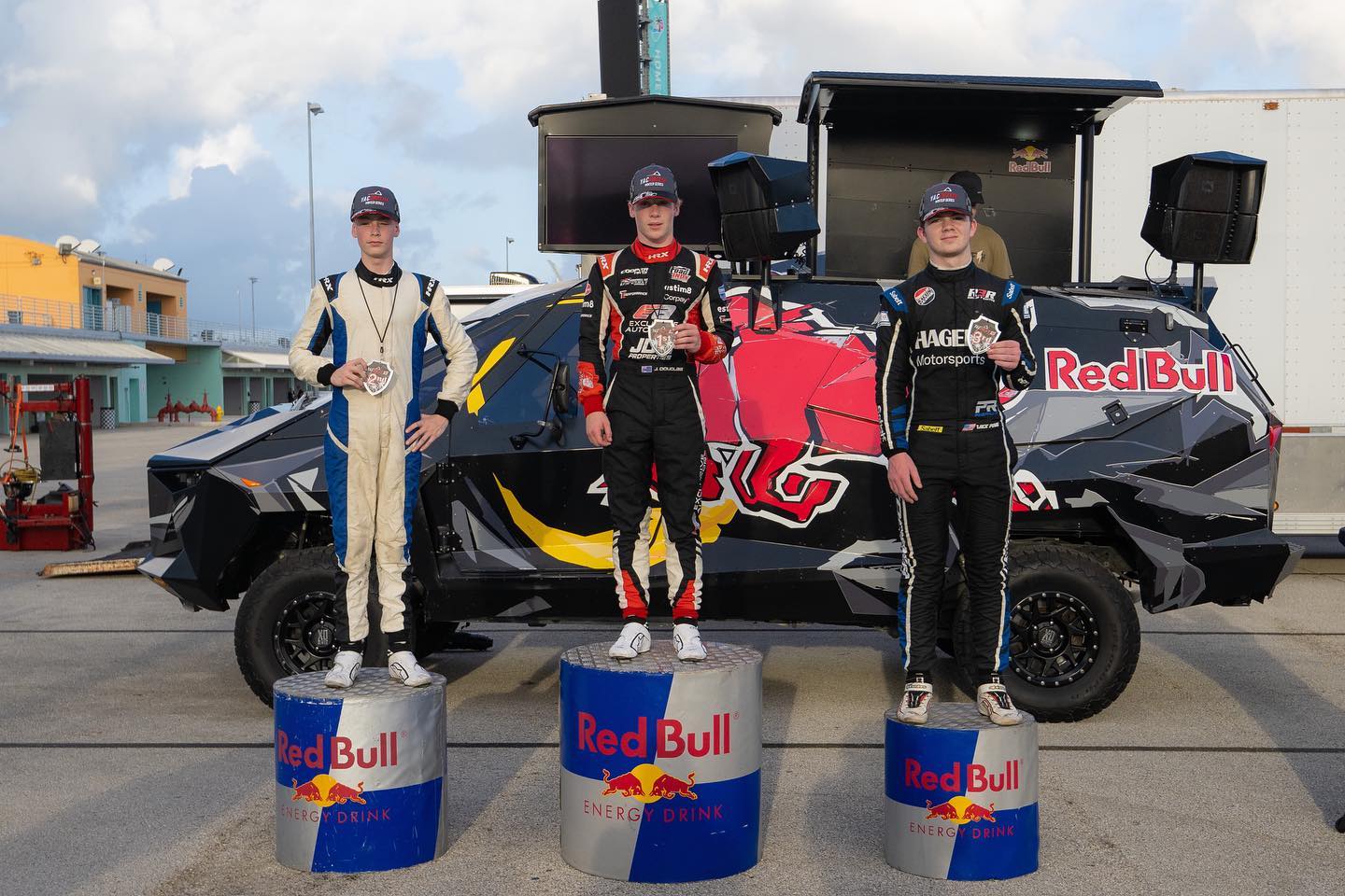 Jacob Douglas powers to pole & victory at Homestead - Jacob Douglas